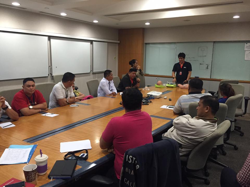 AED training BMC Weltrade and IBM Philippines - AED Philippines
